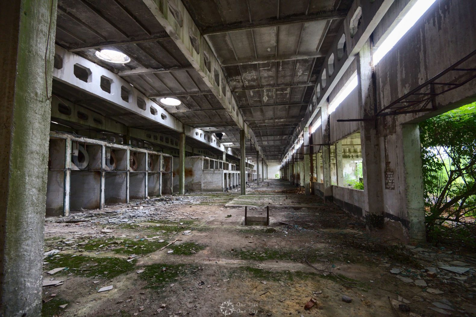The abandoned soviet factory | One Man, One Map
